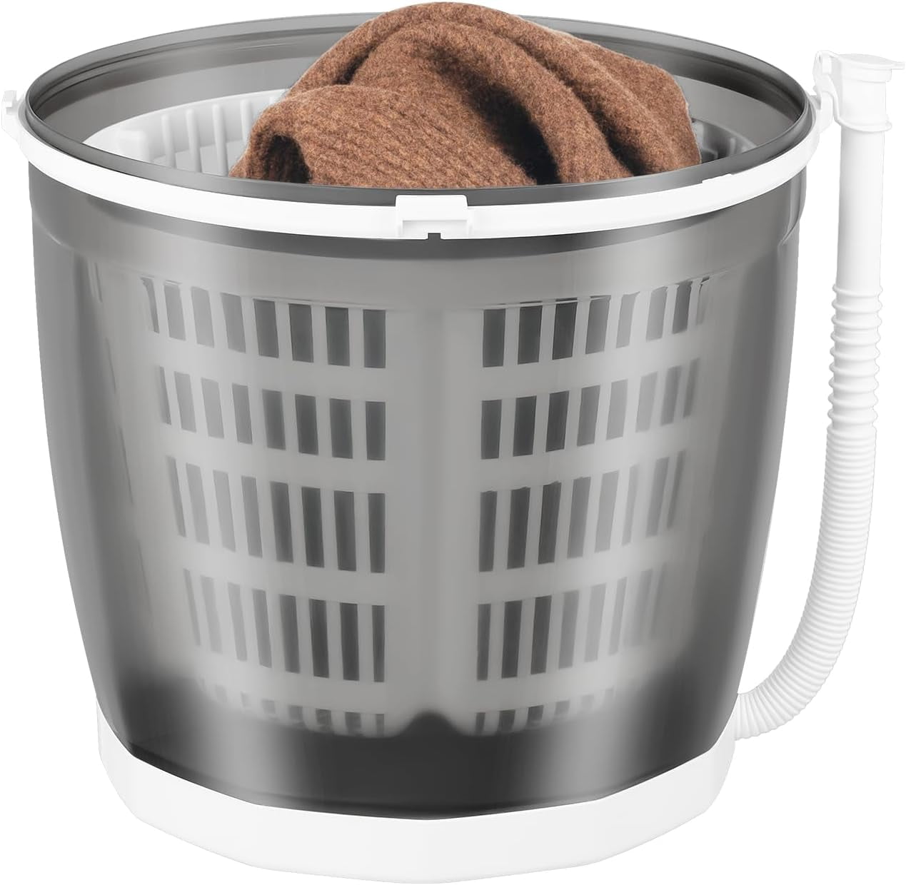 Hand-powered, non-electric mini washer with spin dryer, perfect for ...