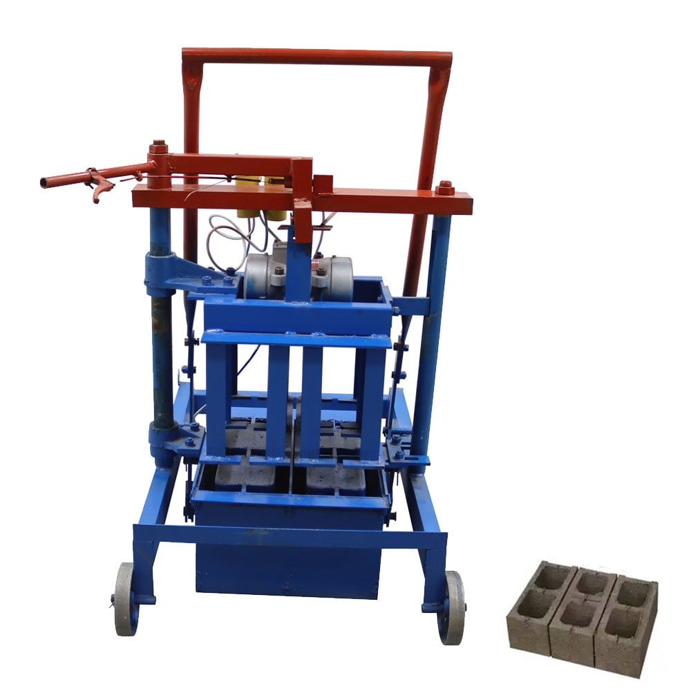Hand-propelled Hollow Soil Block Brick Molding Machine Brick Machine ...