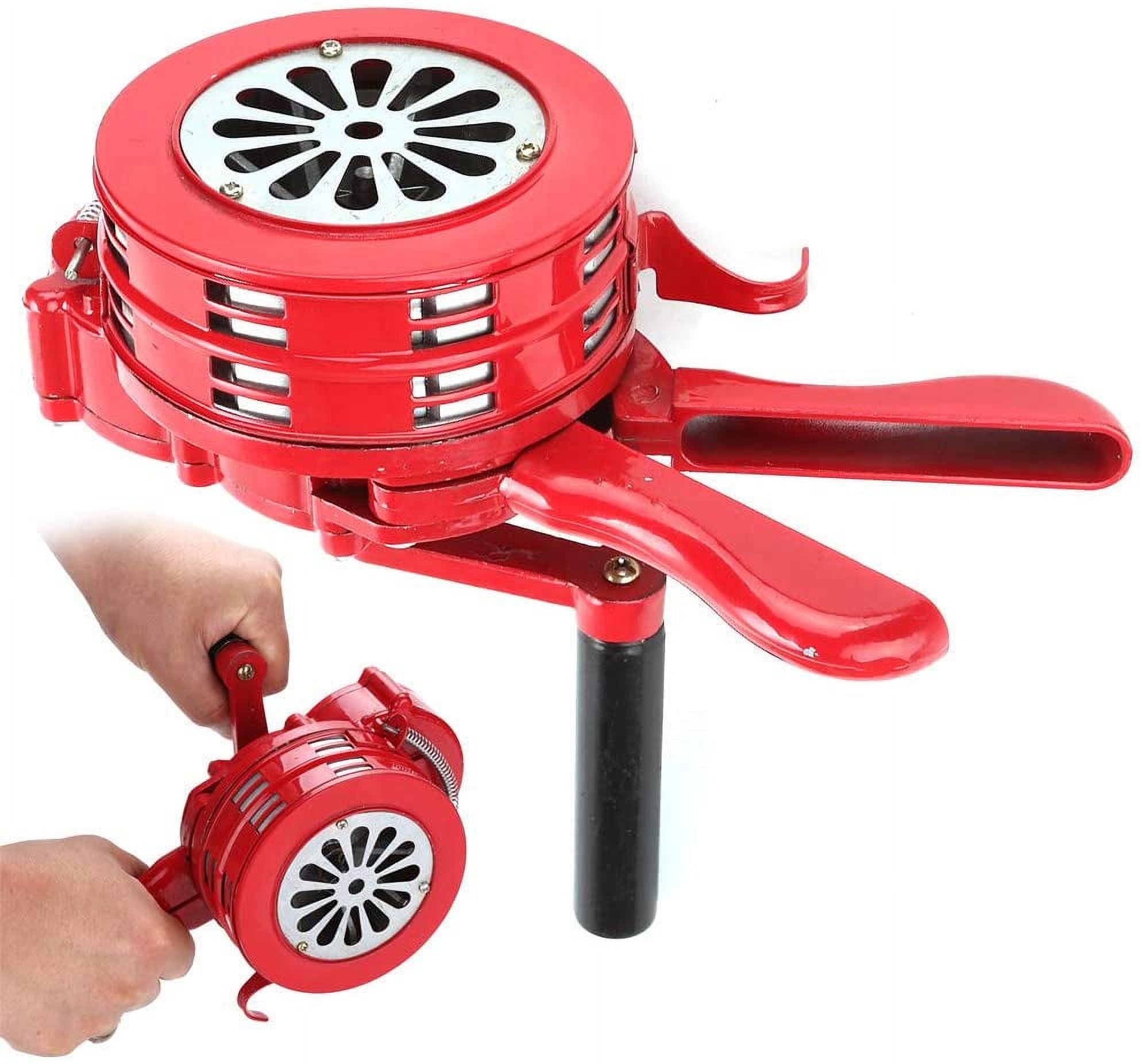 Hand siren aluminum housing siren hand crank Foldable alarm siren for ...