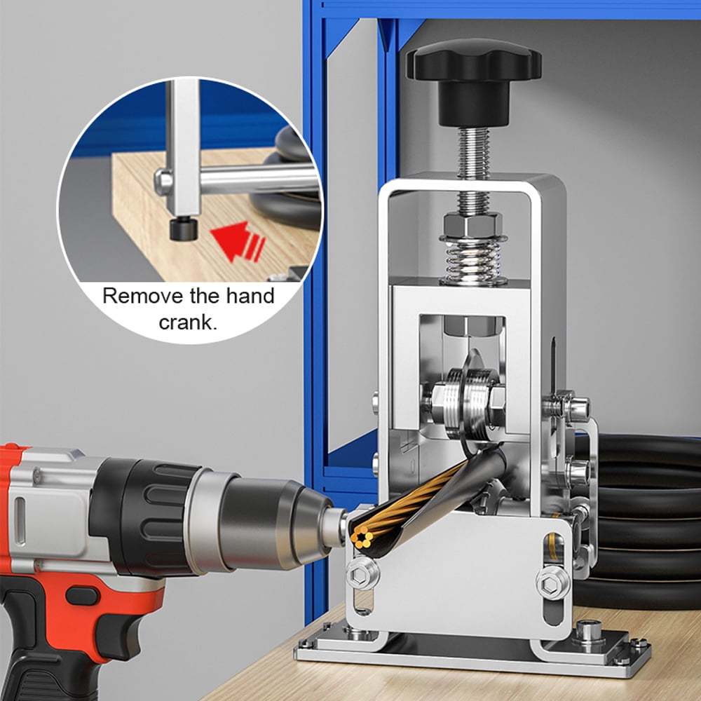 Hand stripper,Wire St Tool 1-25mm Cable Manual Wire Crank Support Use ...