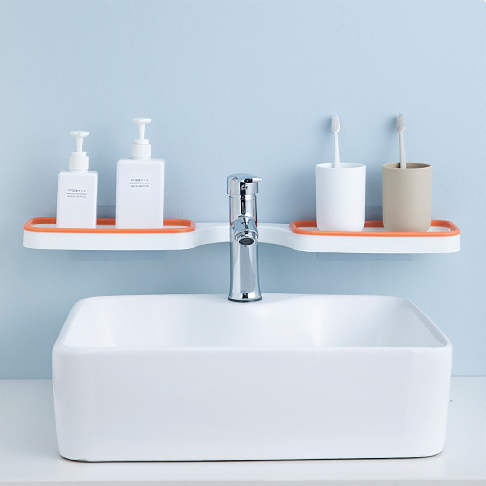 Hand-washing Sink Dual-purpose Shelf Corner Foldable Wall-mounted ...