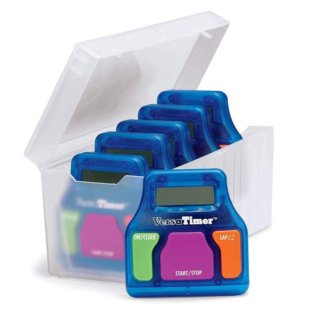 Hand2Mind VersaTimer - Digital Classroom Timer for Kids (Pack of 6 ...