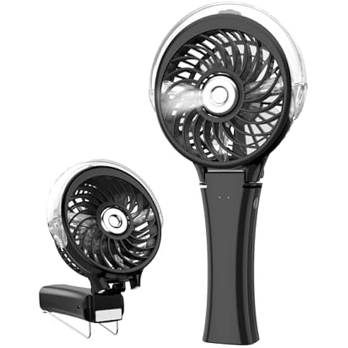 HandFan Handheld Misting Fan, Portable Mister Fan, USB Rechargeable ...