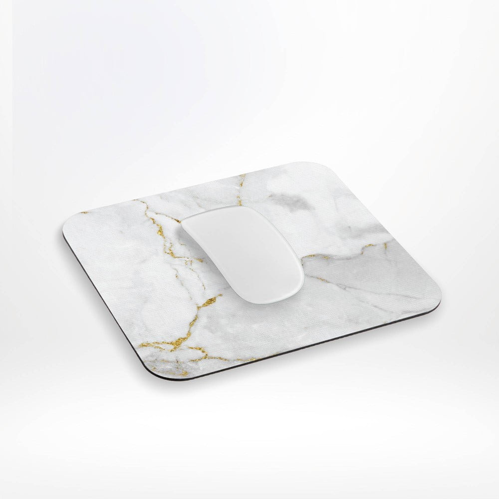 HandStands Deluxe Mouse Mat - White Marble - Walmart.com