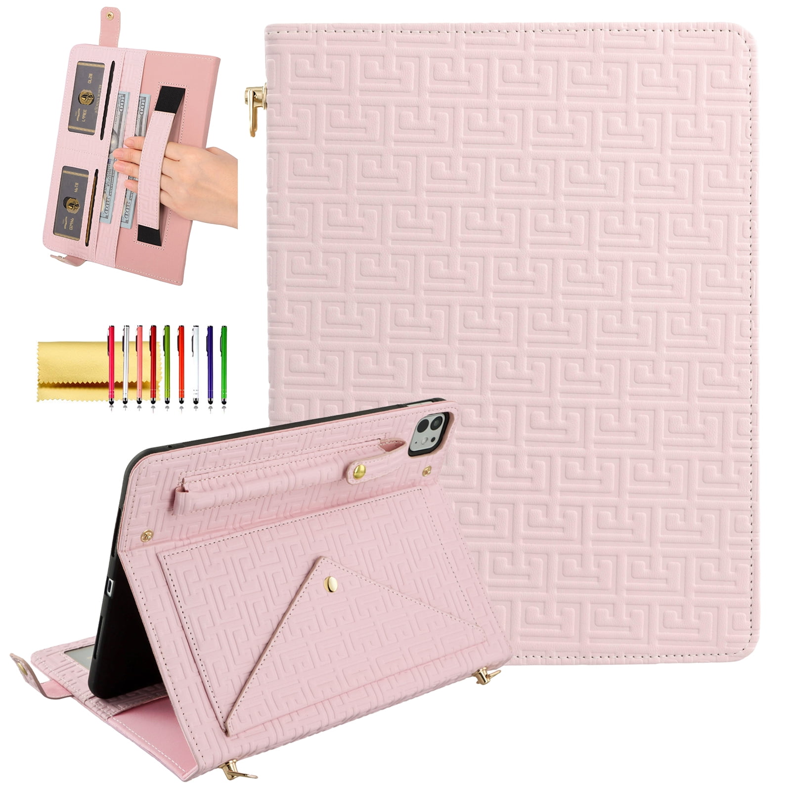 Handbag Case for iPad Air 13" M2 2024/iPad Pro 12.9 2022/2021/2020/2018 ...