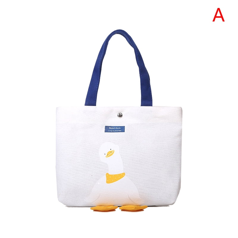 Handbag Duck Leg Cloth Shopping Bag Storage Bag With Handle Casual ...