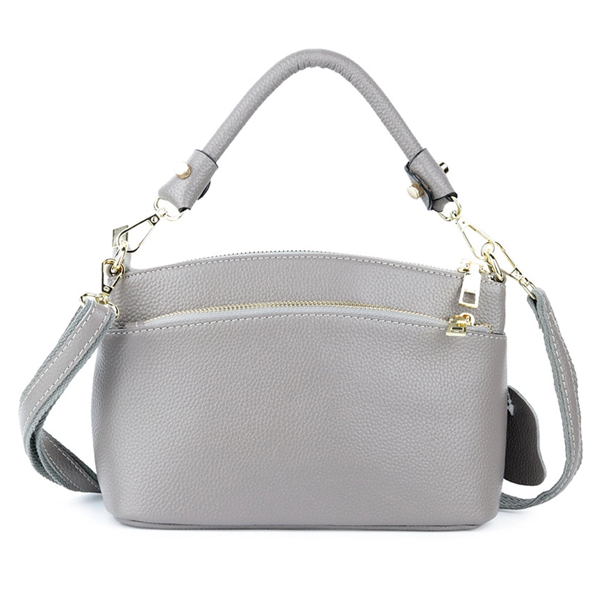 Luxury Genuine Leather Handbag - Crossbody, Top Handle, Shoulder Bag ...