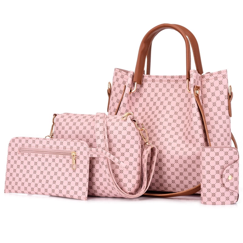 Handbags for Women Shoulder Bags Sets PU Leather Large Tote Bag ...