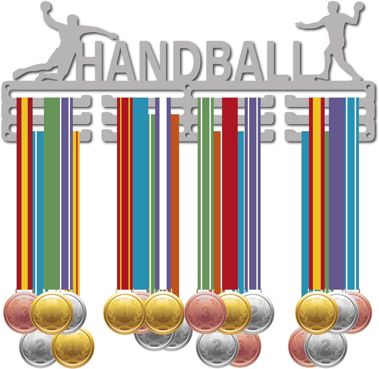 Handball Medal Holder Sports Medal Hanger Display Award Ribbons ...