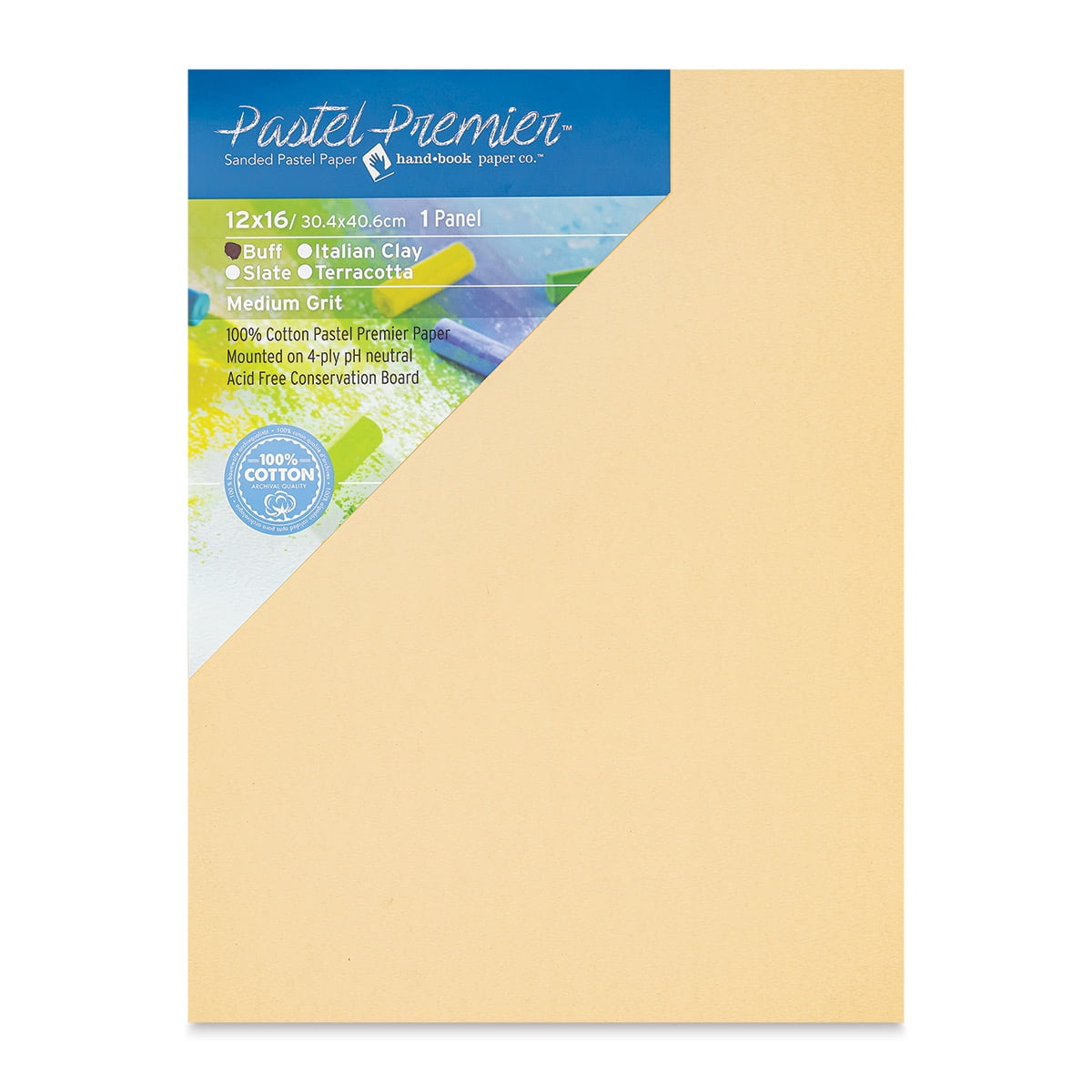Handbook Paper Co. Pastel Premier Sanded Pastel Boards - 12" x 16 ...