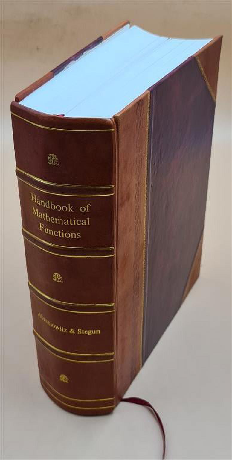 Handbook of mathematical functions with formulas, graphs, and ... Handbook of mathematical functions with formulas, graphs, and ...