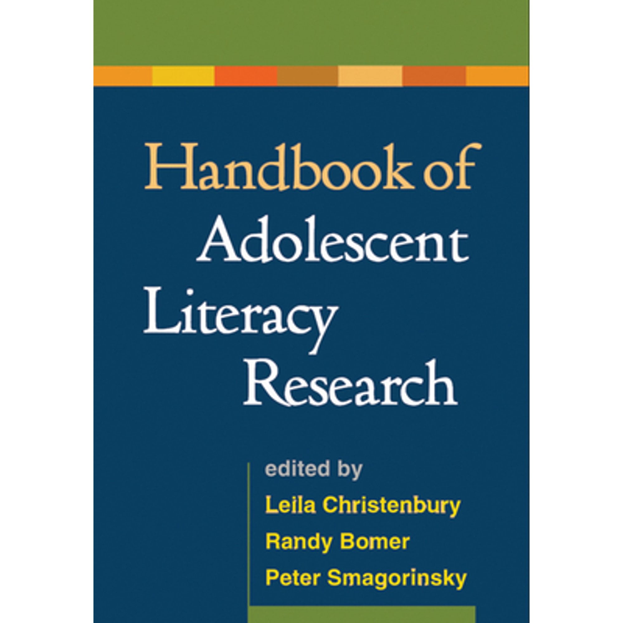 Pre-Owned Handbook of Adolescent Literacy Research Paperback - Walmart.com