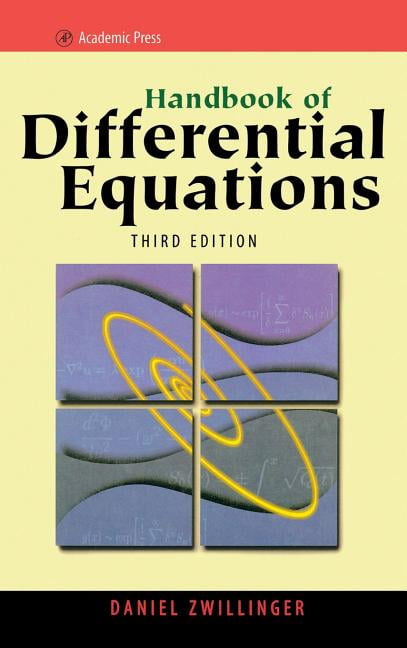 Handbook of Differential Equations, (Hardcover) - Walmart.com