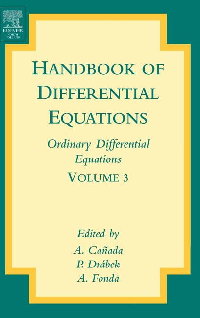 Handbook of Differential Equations: Ordi Handbook of Differential ...