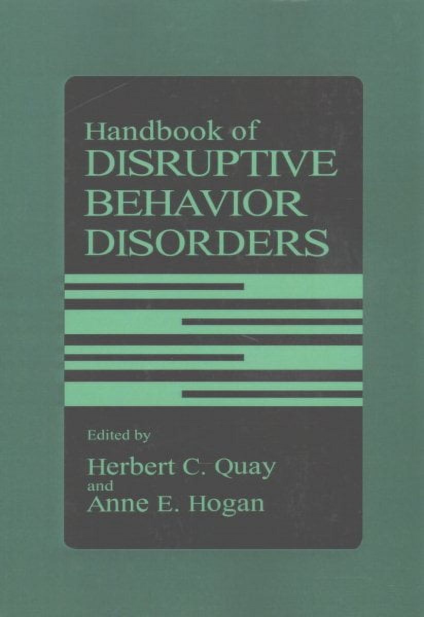 Handbook of Disruptive Behavior Disorders (Paperback) - Walmart.com