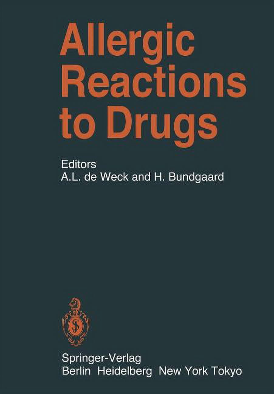 Handbook of Experimental Pharmacology Allergic Reactions to Drugs, Book ...