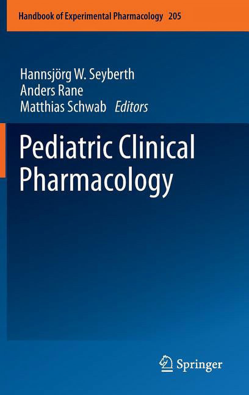 Handbook of Experimental Pharmacology: Pediatric Clinical Pharmacology ...