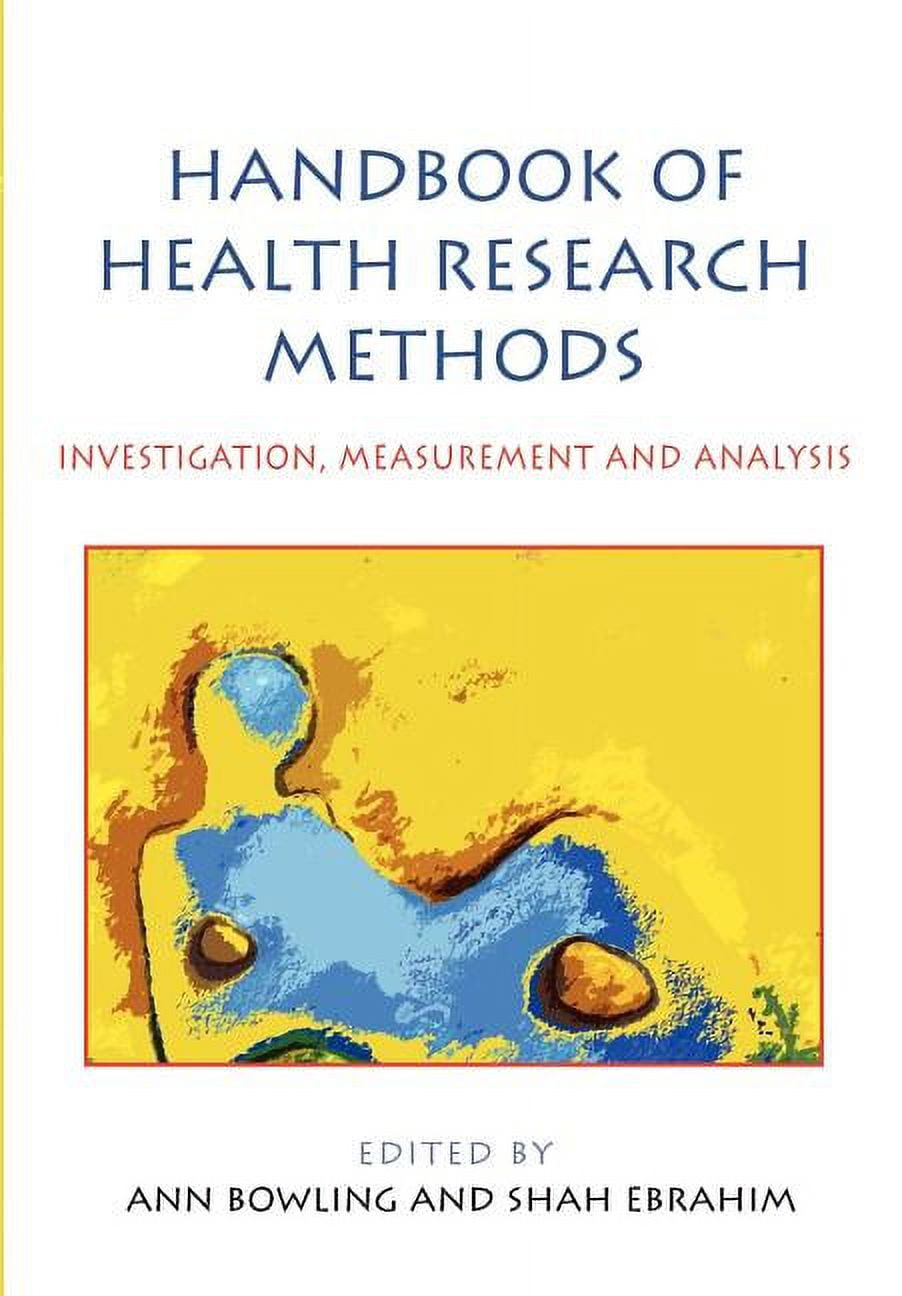 Handbook of Health Research Methods: Investigation, Measurement and ...