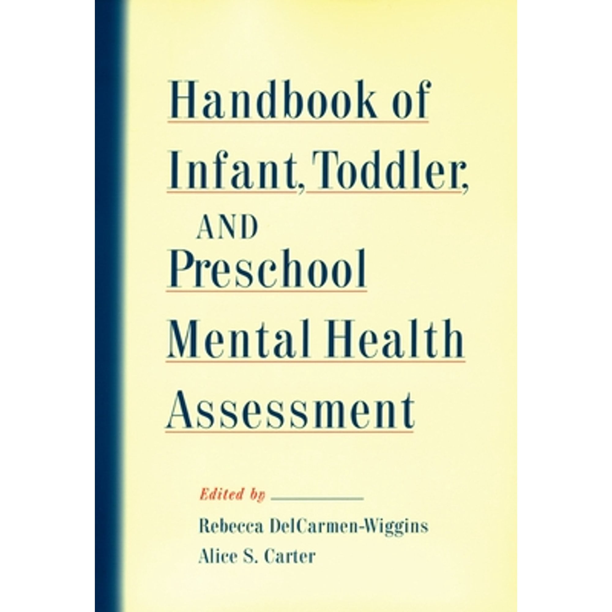 Pre-Owned Handbook of Infant, Toddler, and Preschool Mental Health ...