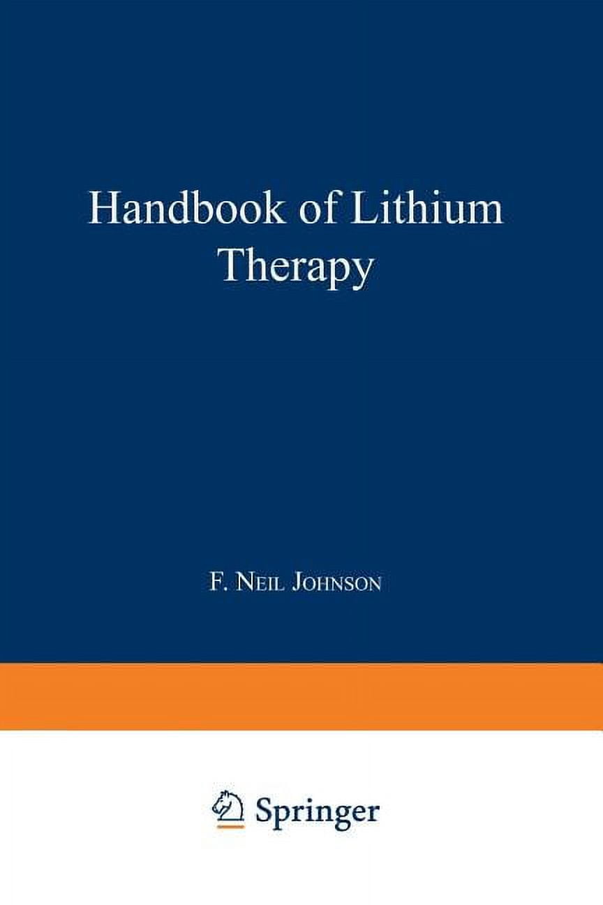 Handbook of Lithium Therapy, (Paperback) - Walmart.com