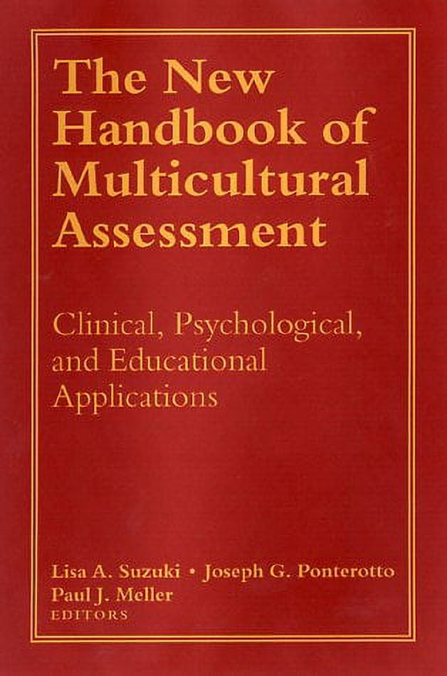 Pre-Owned The New Handbook of Multicultural Assessment: Clinical, Psychological and Educational ...
