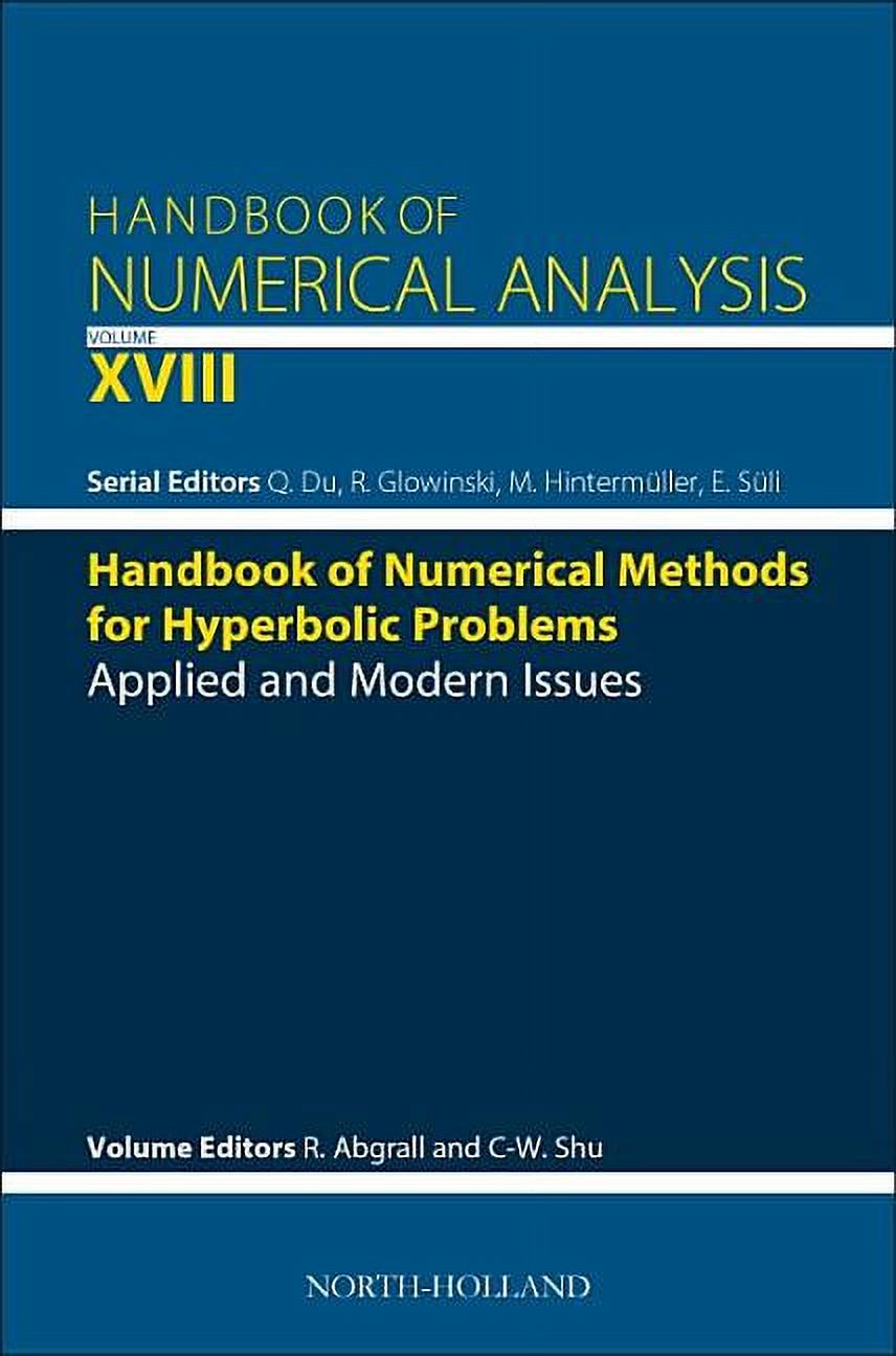 Handbook of Numerical Analysis Handbook of Numerical Methods for Hyperbolic Problems: Applied ...