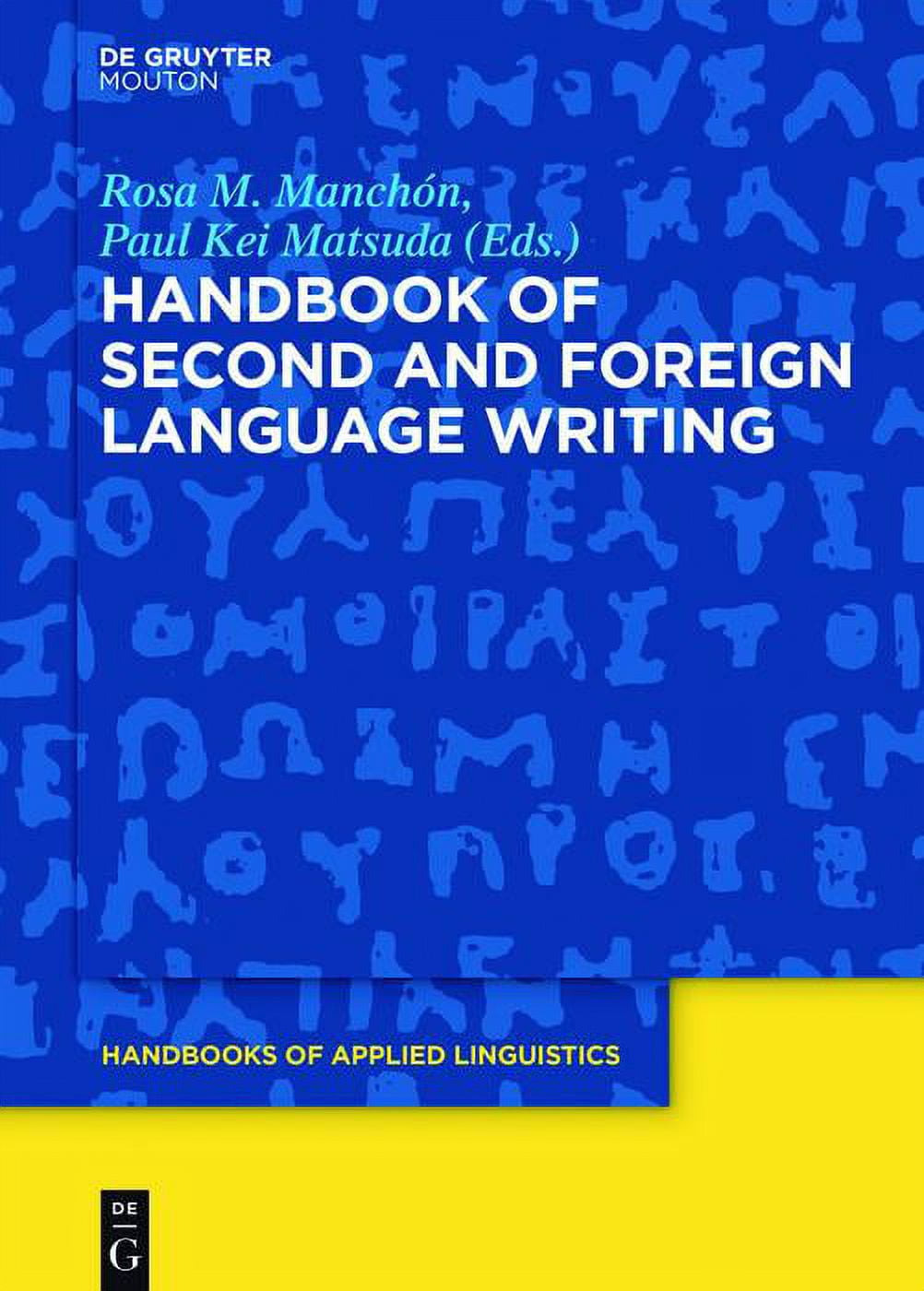 Handbook of Second and Foreign Language Writing - Walmart.com