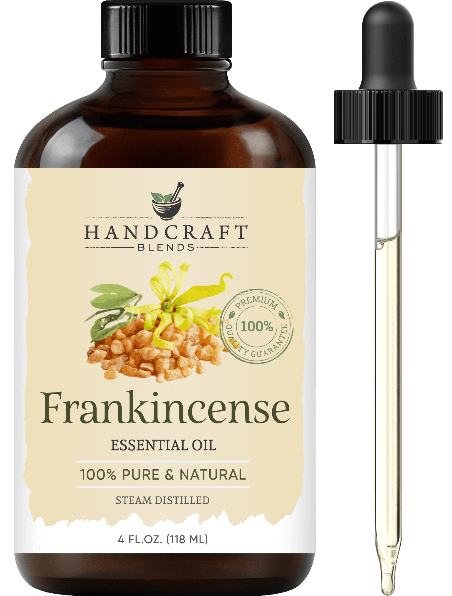Handcraft Blends Frankincense Essential Oil, 4 Fl Oz, 100% Pure ...