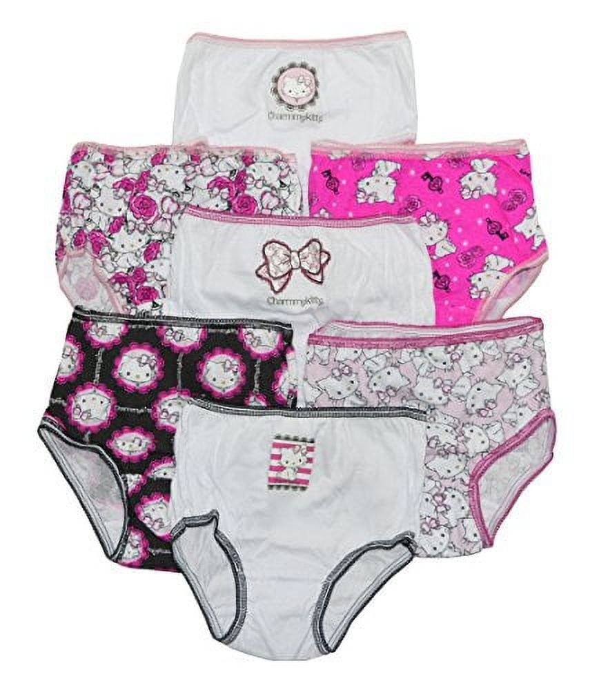 Handcraft Mfg. Charmmy Kitty Girls Panties, MultiColors 7 pack ...