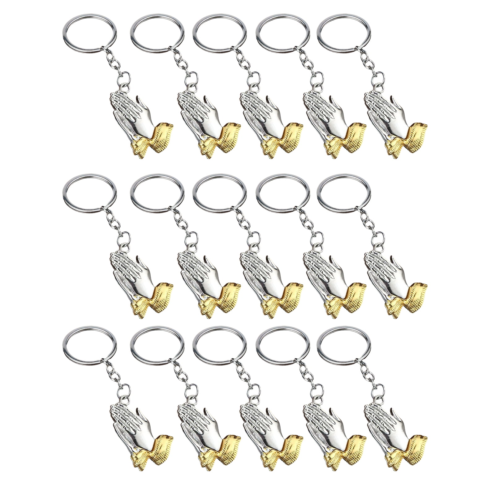 Handcraft Praying Hand Pendant Prayer Hands Keychains Charm Symbolizing ...