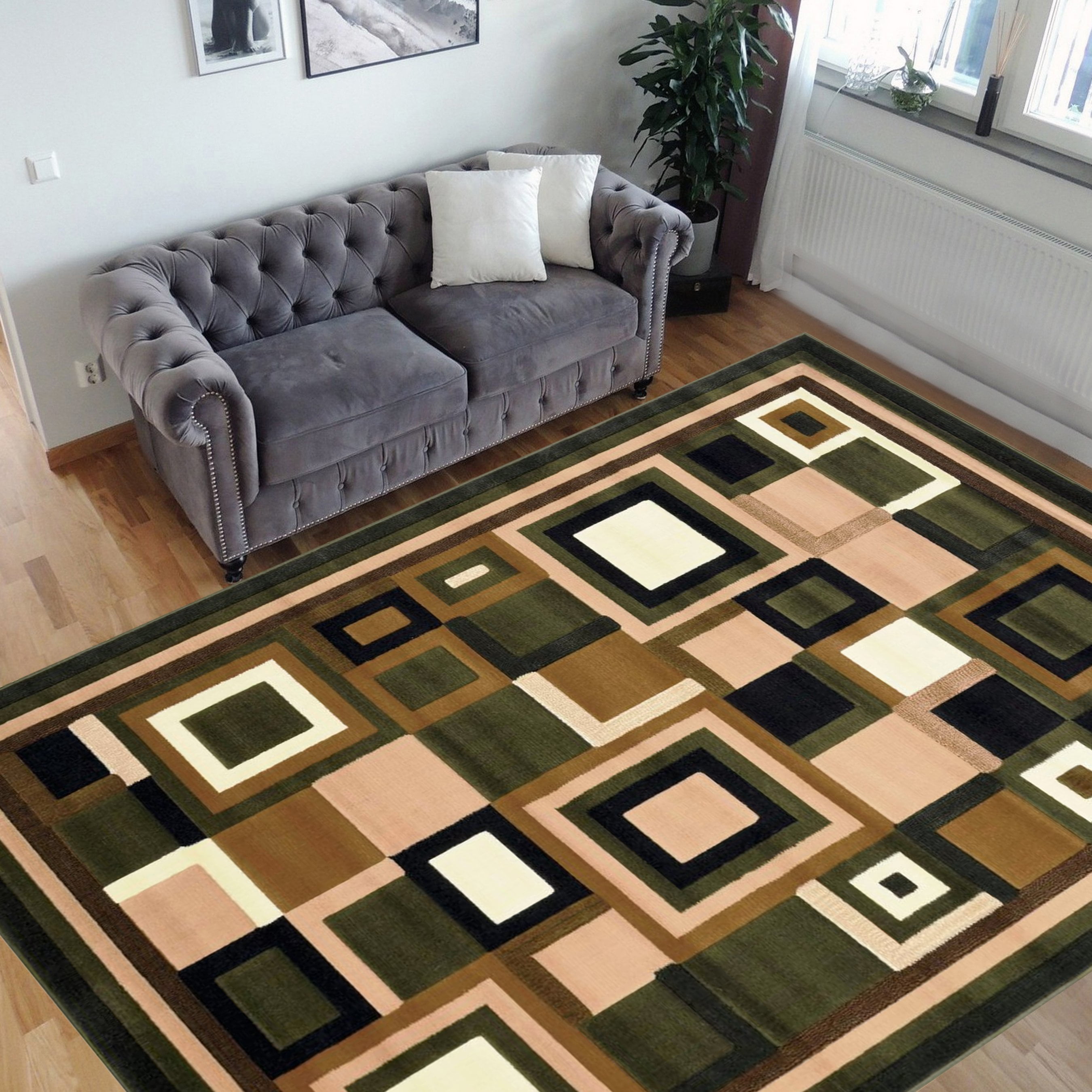 Handcraft Rugs-Modern Contemporary Living Room Rugs-Abstract Carpet ...