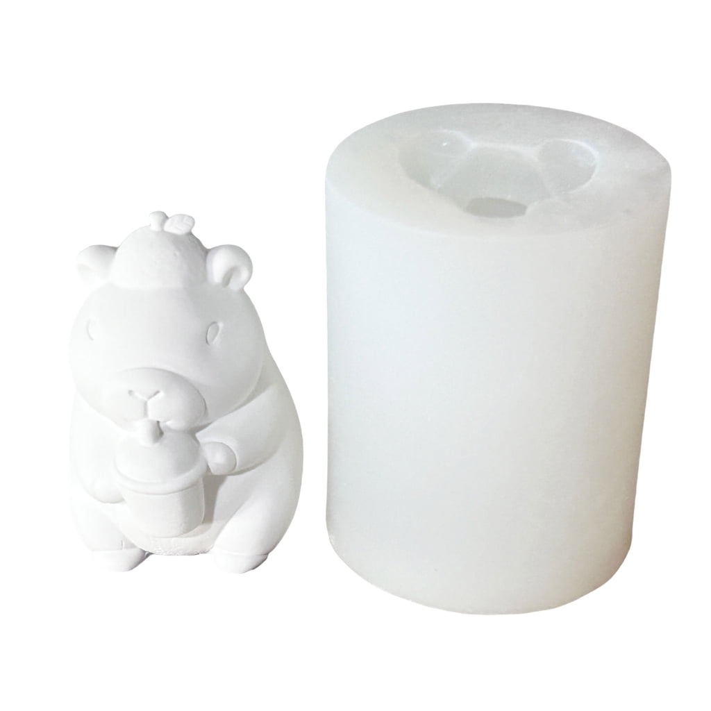Handcraft Silicone Mold for Capybara Shaped Candle Aromatherapys Making ...
