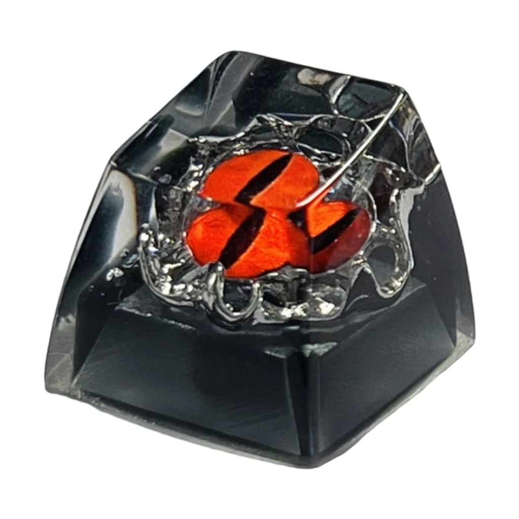 Handcrafted 3D Translucently Resin Keycap Epoxy Cartoon Eye Keycap ...