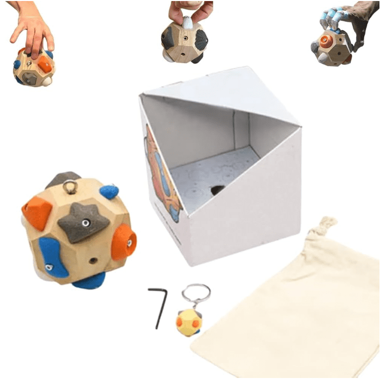 Handcrafted Boulder Block - Build Strength and Precision, Boulder Ball ...