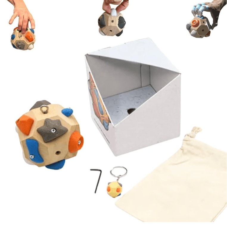 Handcrafted Boulder Block - Build Strength and Precision, Boulder Ball ...