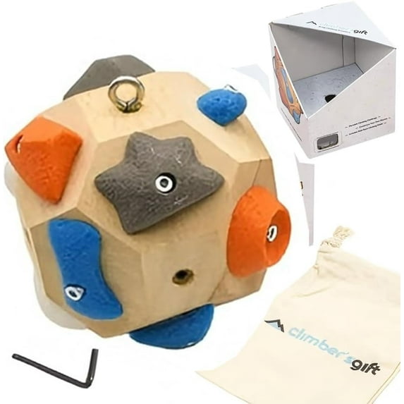 Handcrafted Boulder Block - Build Strength and Precision, 3D Boulder Block Rock Climbing ...