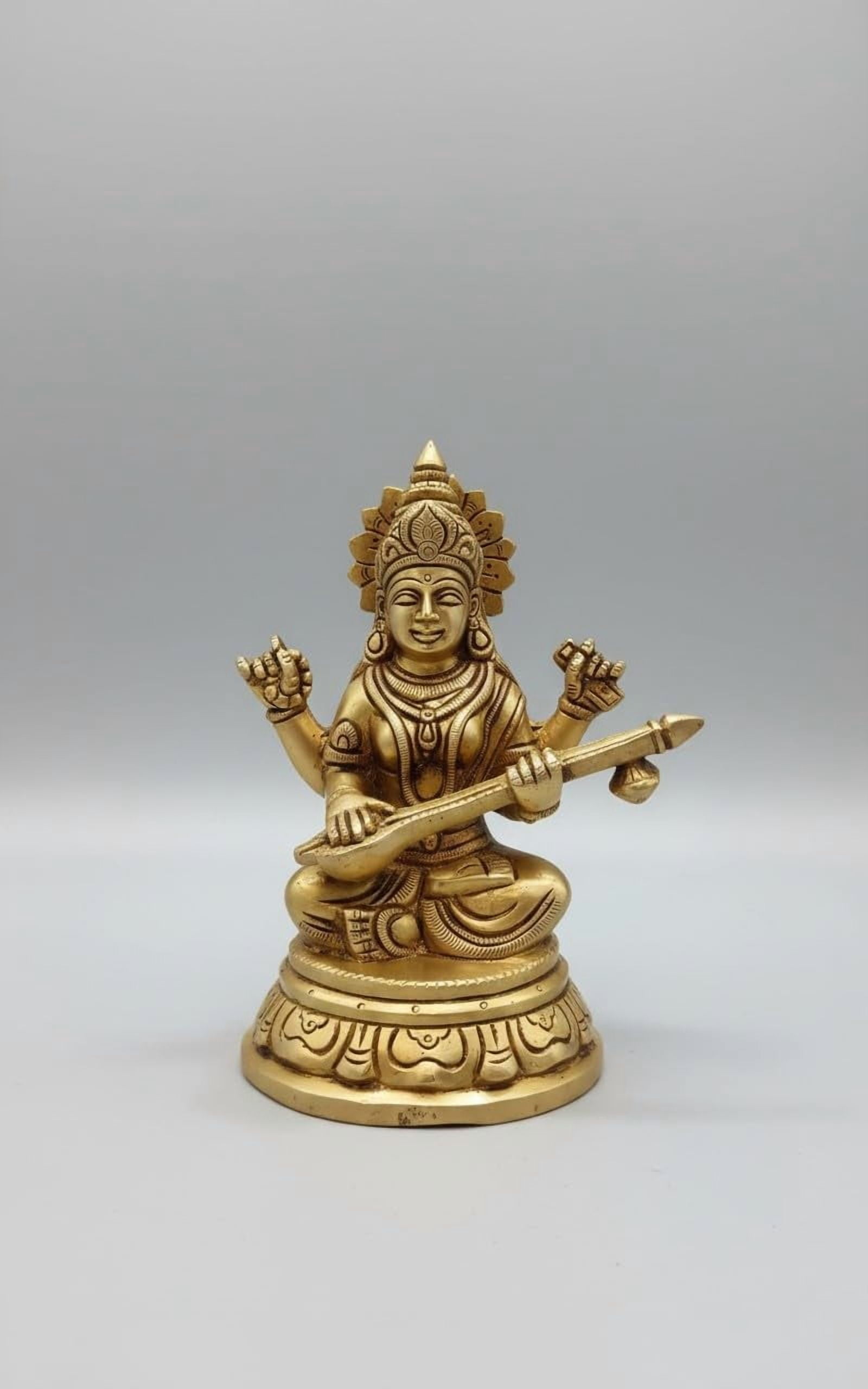 Handcrafted Brass Srinath Ji Idol – Lord Krishna Murti for Pooja Room ...