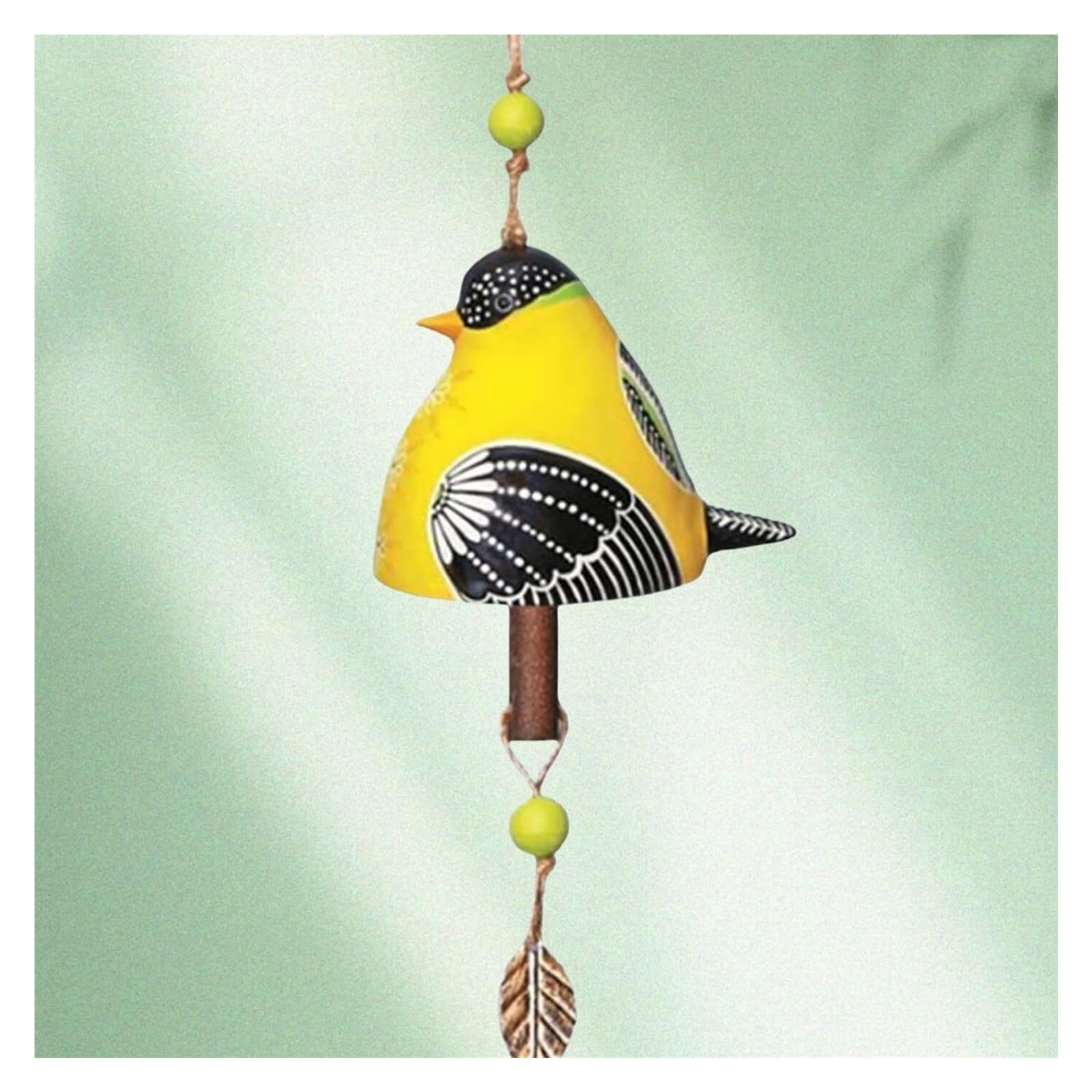 Handcrafted Ceramic Bird Wind Chimes for Garden, Patio, and Home Decor ...