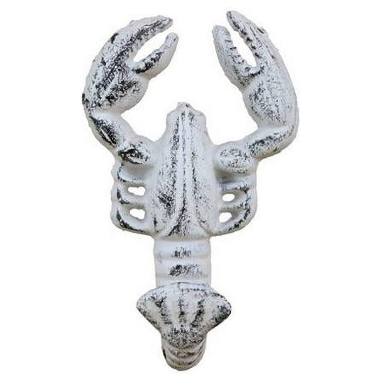 Handcrafted Decor K-0824-W Rustic Whitewashed Cast Iron Decorative Wall ...