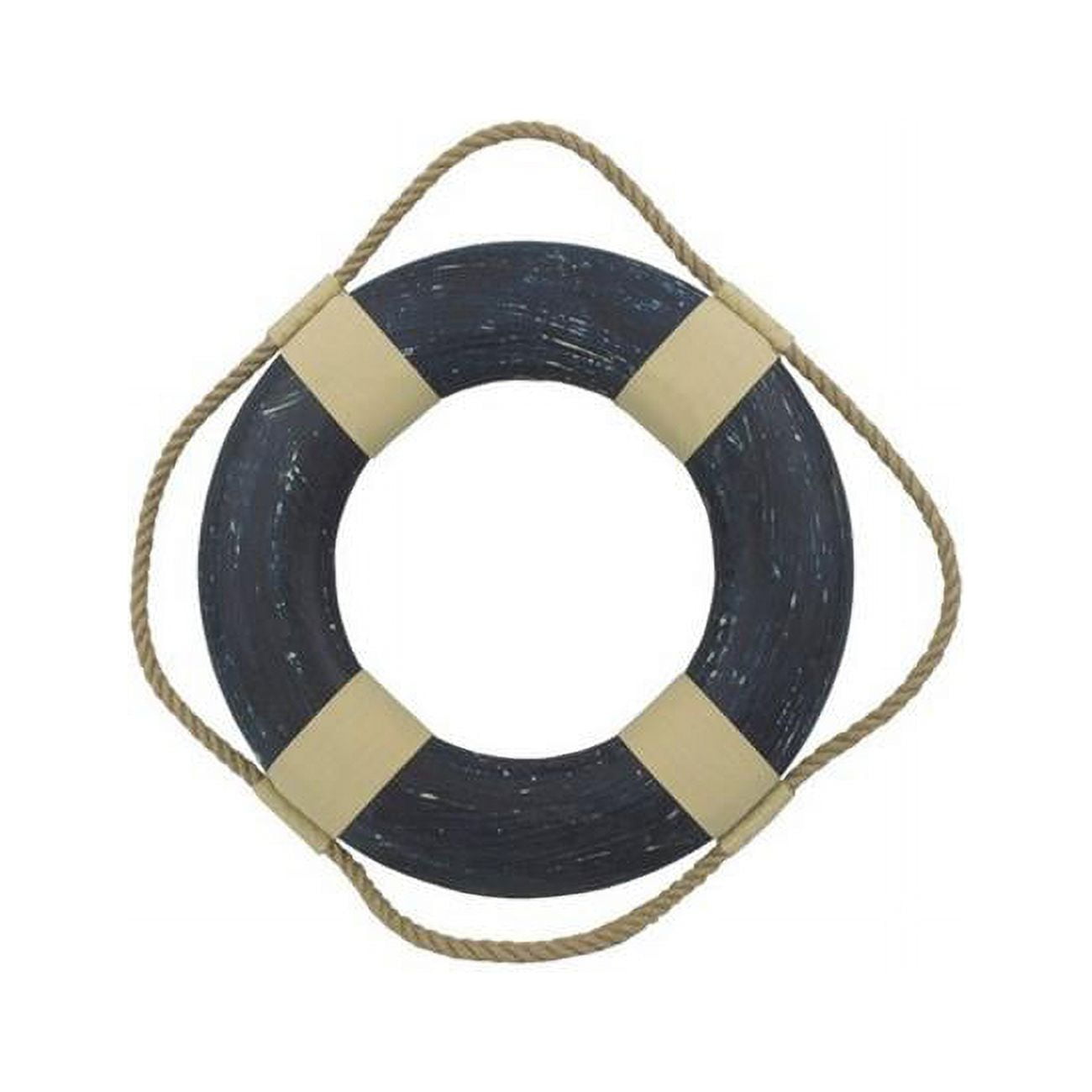 Handcrafted Decor Lifering-15-314 Vintage Blue Decorative Lifering- 15 ...