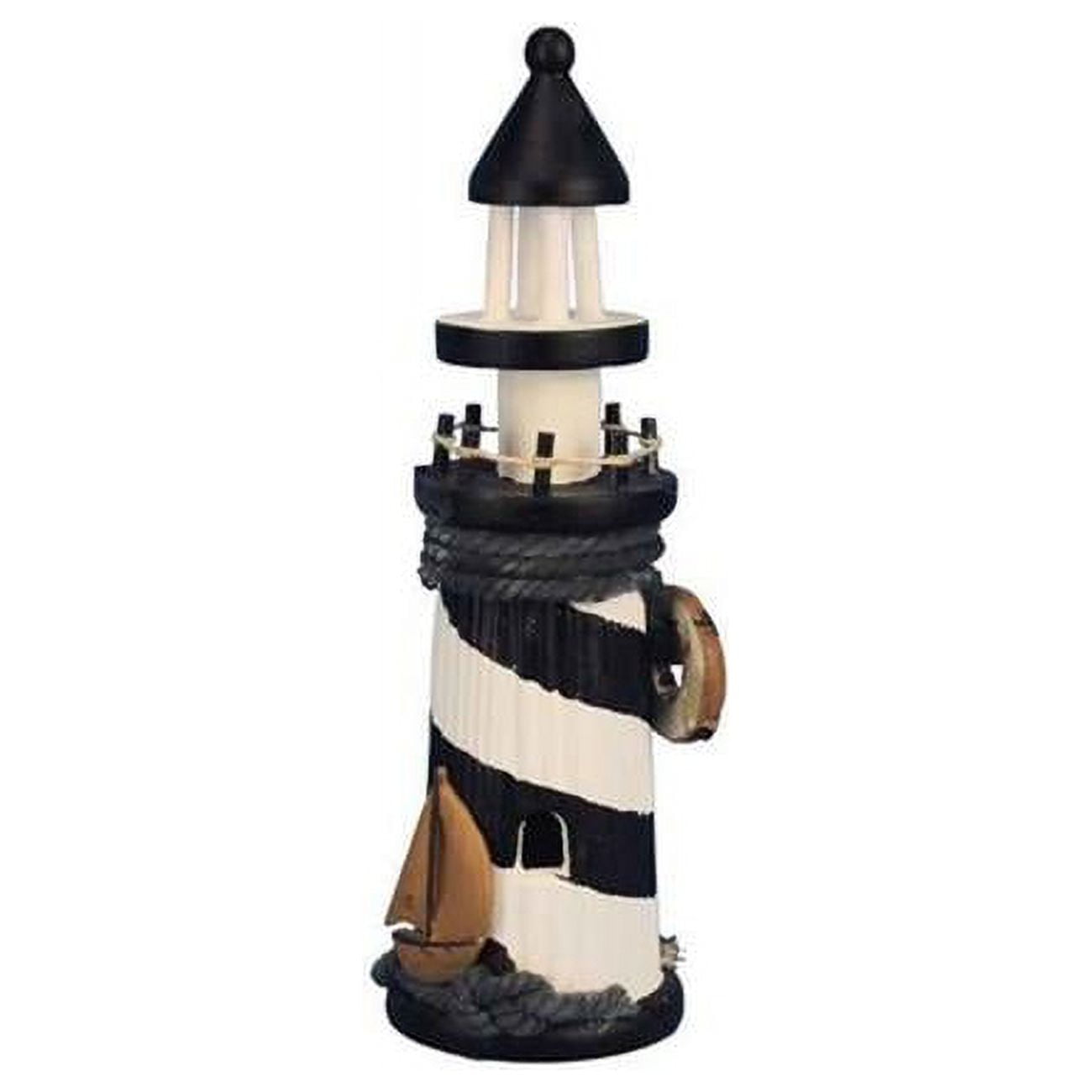 Handcrafted Decor Lighthouse 10-1 Wooden Rustic Blackstone Island ...