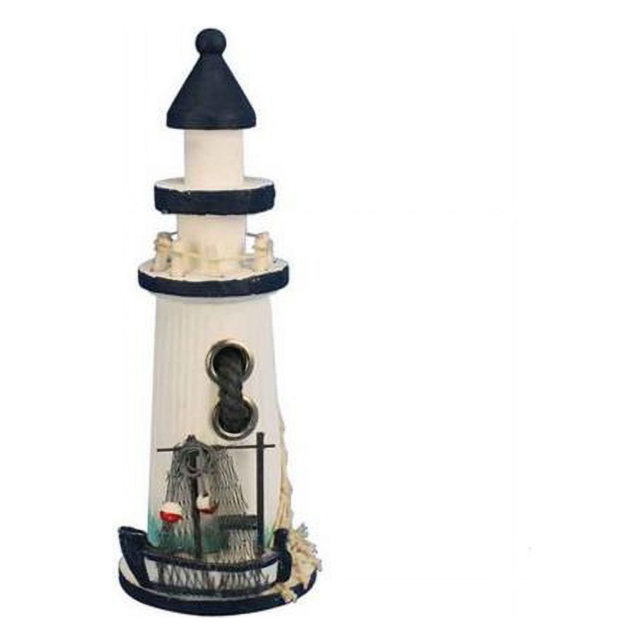 Handcrafted Decor Lighthouse 10-3 Wooden Rustic Seabreeze Decorative ...