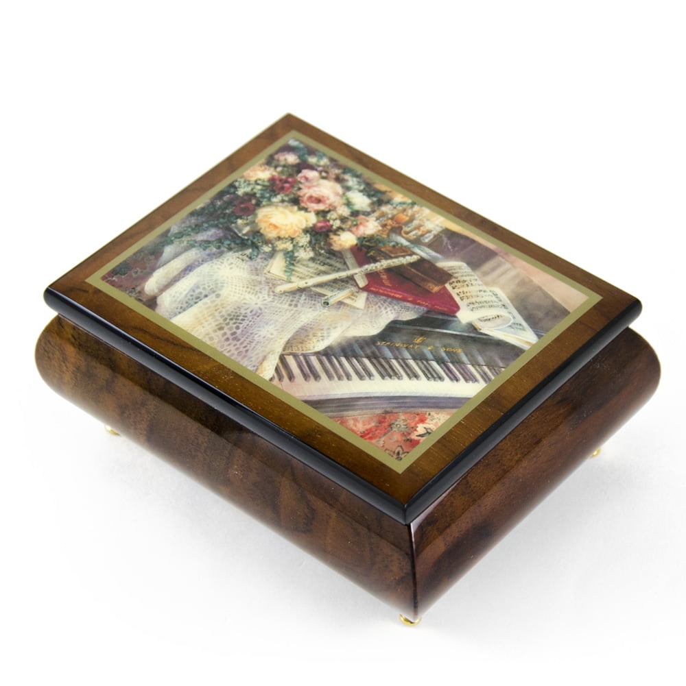 Handcrafted Ercolano Music Box Featuring "Harmonic Duet" by Lena Liu ...