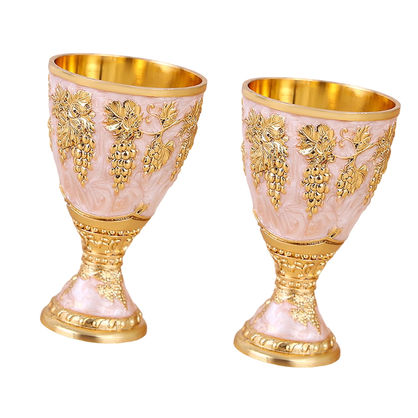 Handcrafted European Styles Alloy Chalices Traditional Barwares ...