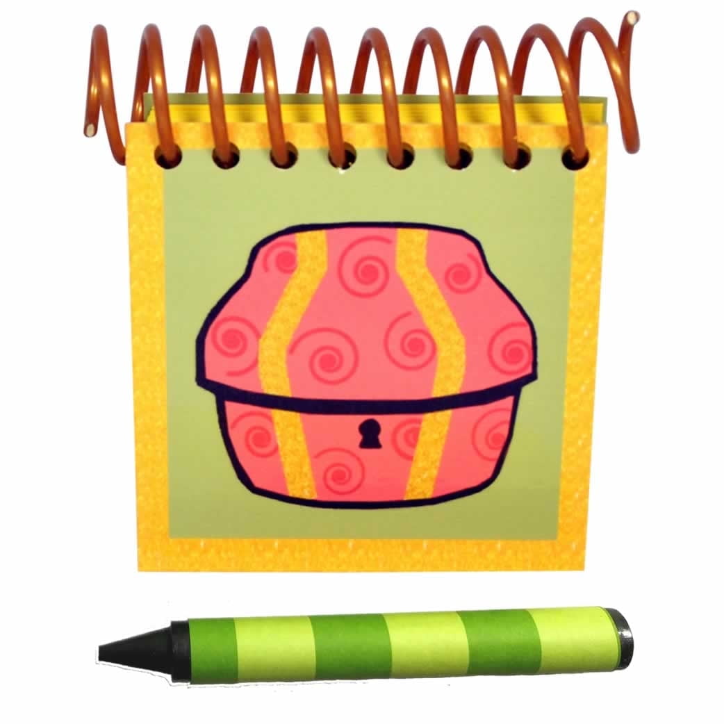 Handcrafted Golden Treasure Handy Dandy Notebook - Walmart.com