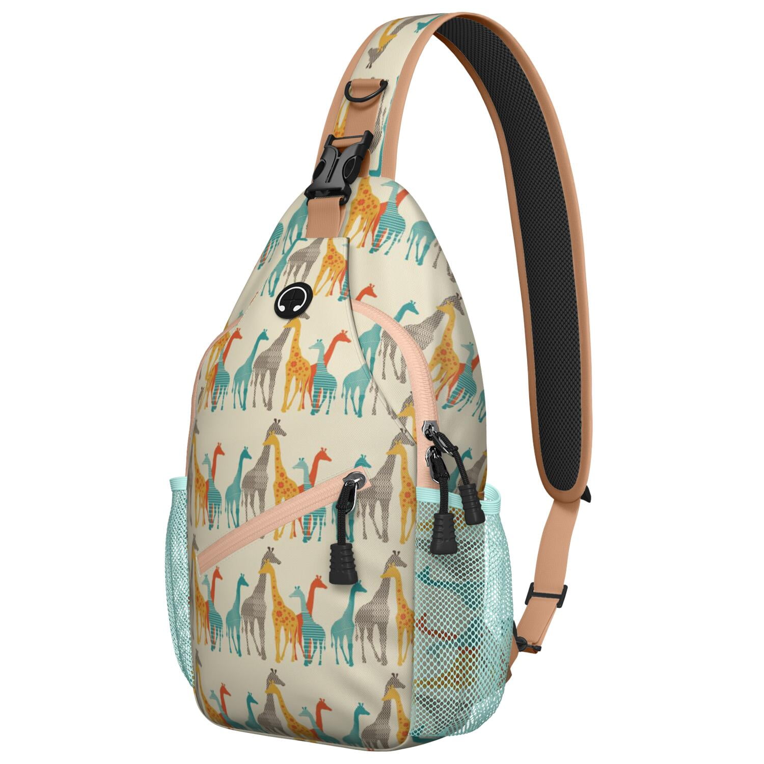 Handcrafted Giraffe Artisan Backpack Collectors & Trendsetters Hiking Backpack - Walmart.com