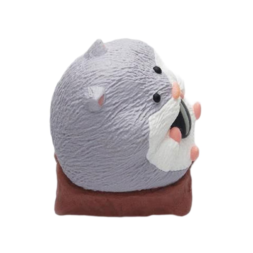 Handcrafted Hamster Resin Keycaps Highly Glossys Finish Ergonomic ...