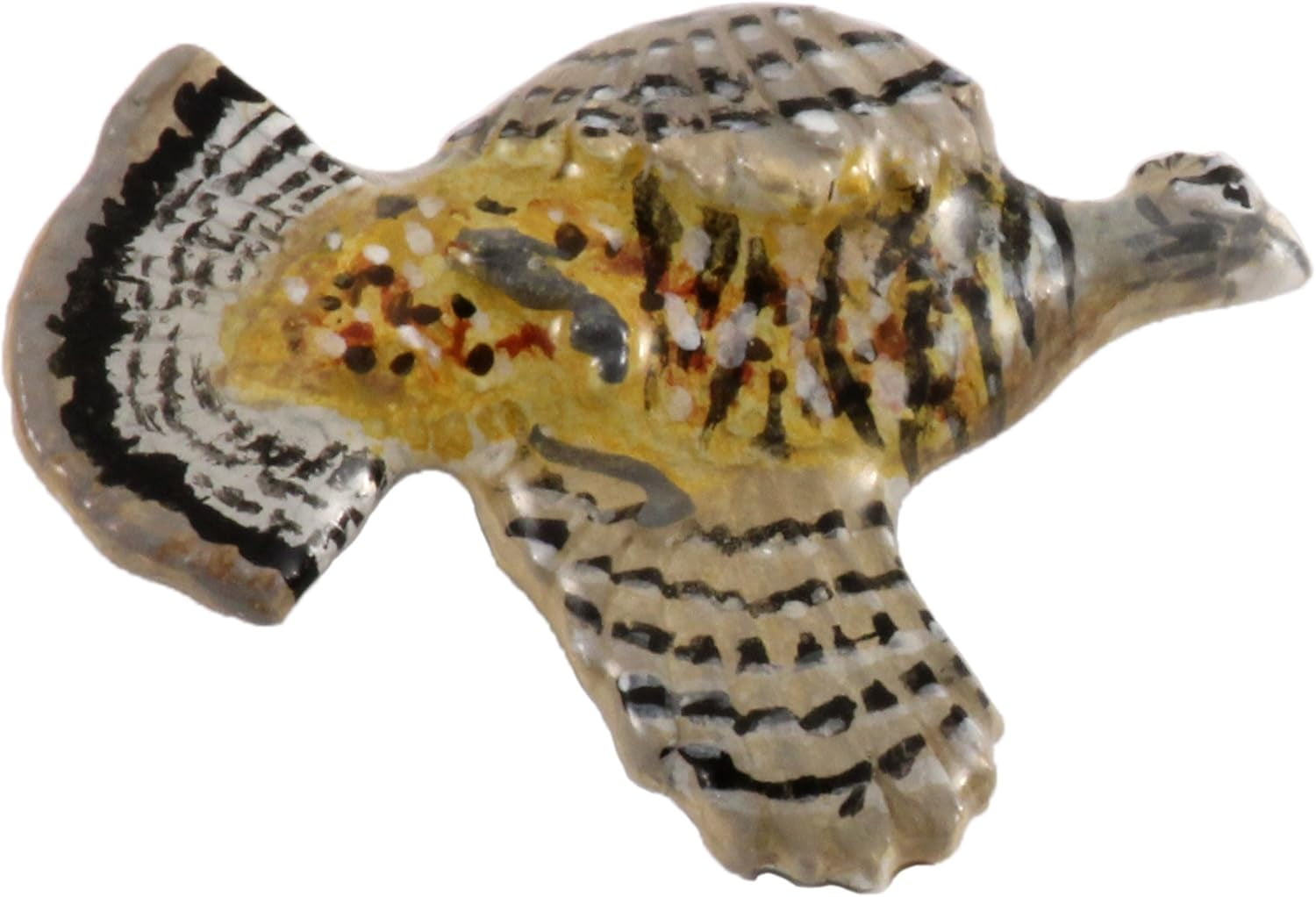 Handcrafted Hand Painted Ruffed Grouse Flushing Magnet Gift for Hunters ...