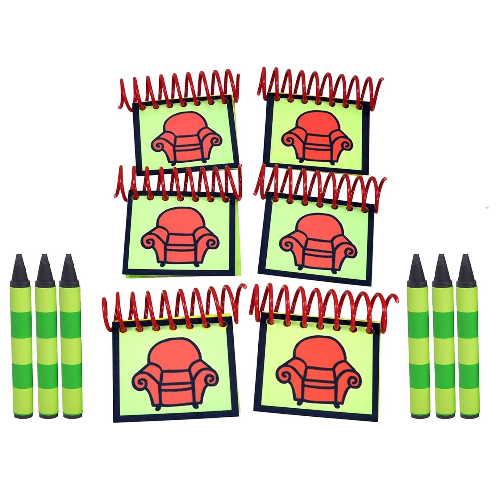 Handcrafted Handy Dandy Notebook inspired notebooks PARTY PACK ...