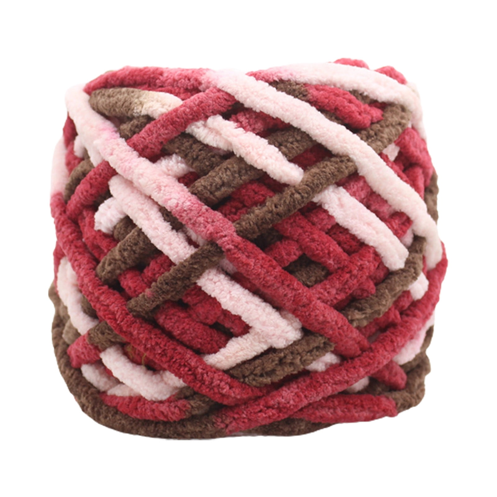 Handcrafted Ice Yarn, Dyed Wool Blend, Thick Crochet Yarn, Chunky ...